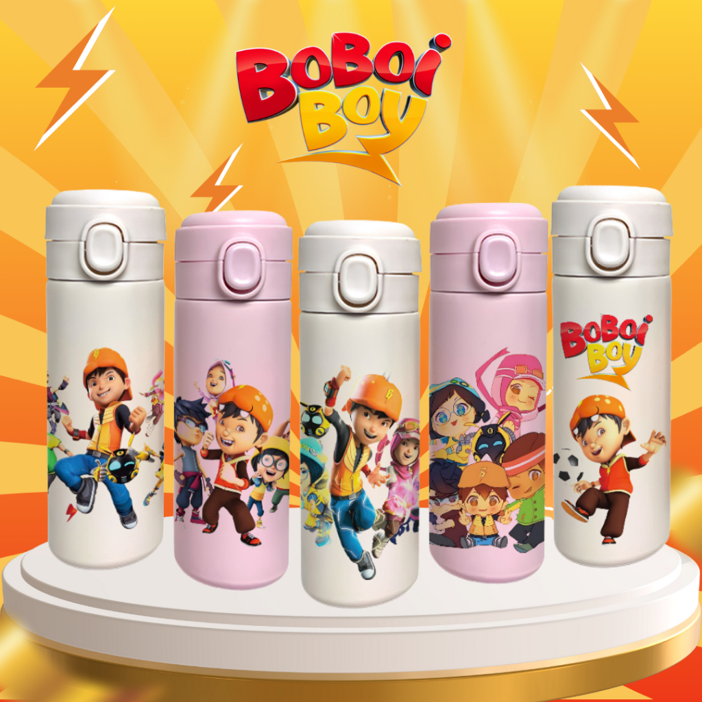 Jual Tumbler BoboiBoy All Character 420ml Stainless Steel 304 Portable ...