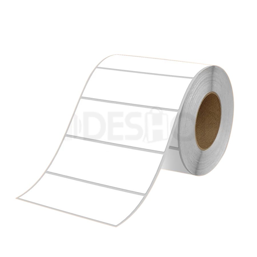 Jual Label Semicoated 40x20 mm Stiker Barcode 40 x 20 1 Line Cetak ...
