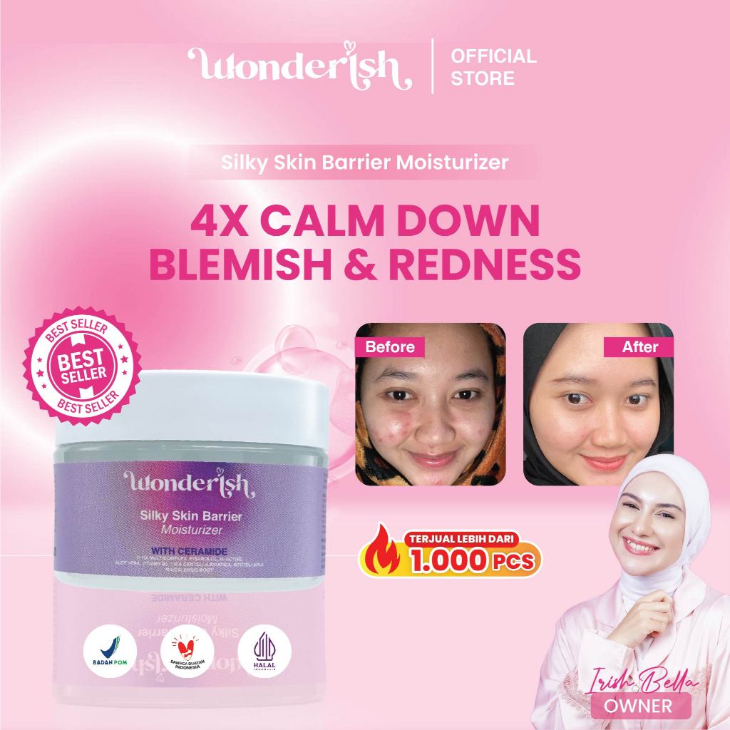 Jual Wonderish Moisturizer - Silky Skin Barrier Repair Your Skin ...