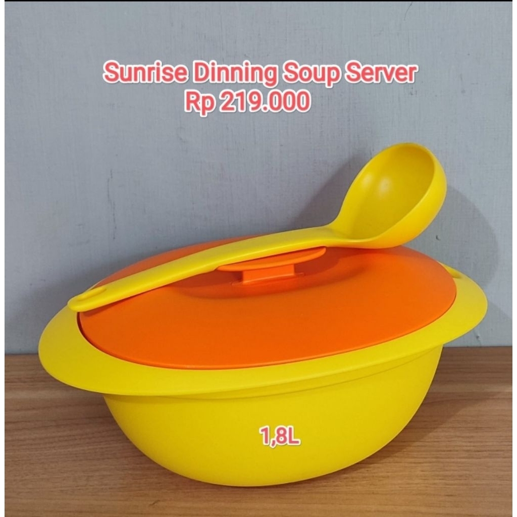 Jual Sunrise Dinning Soup Server | Shopee Indonesia