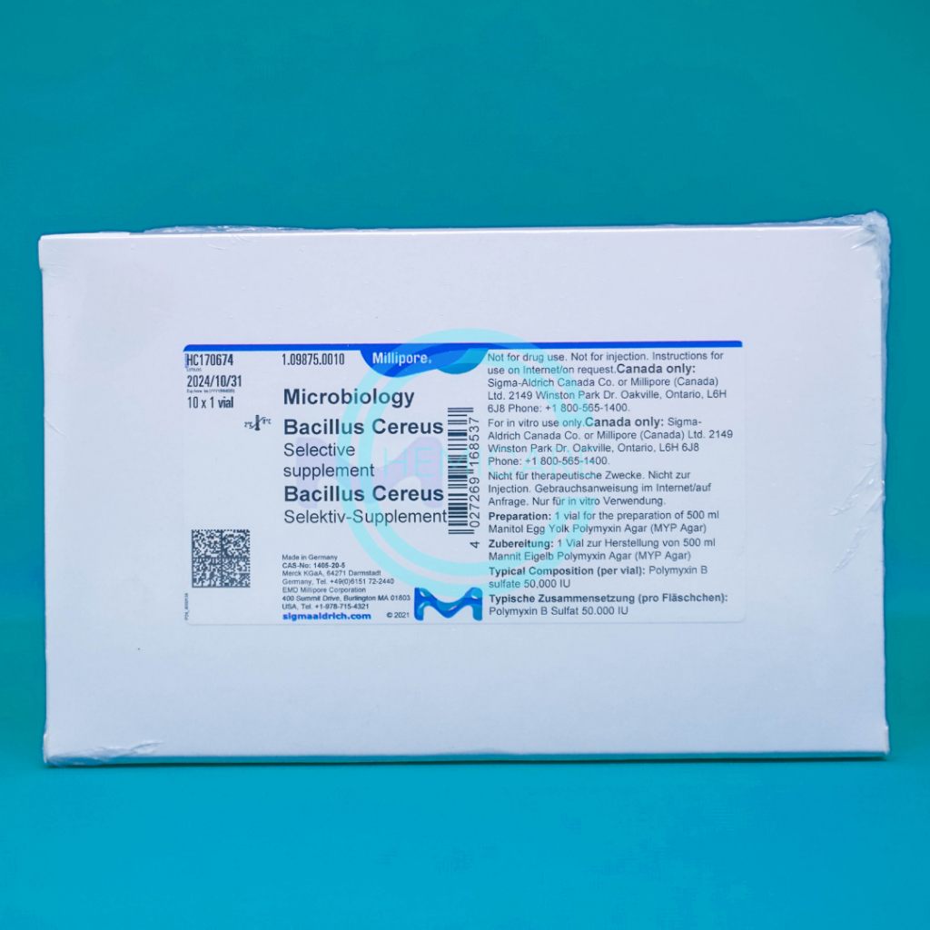Jual Bacillus Cereus Selective Supplement / Merck / 1.09875.0010 ...