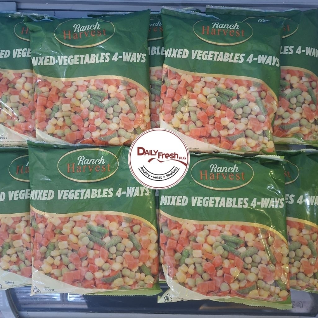 Jual FROZEN MIX VEGETABLE | MIX VEGGIES 4 WAY | SAYURAN BEKU 1KG ...