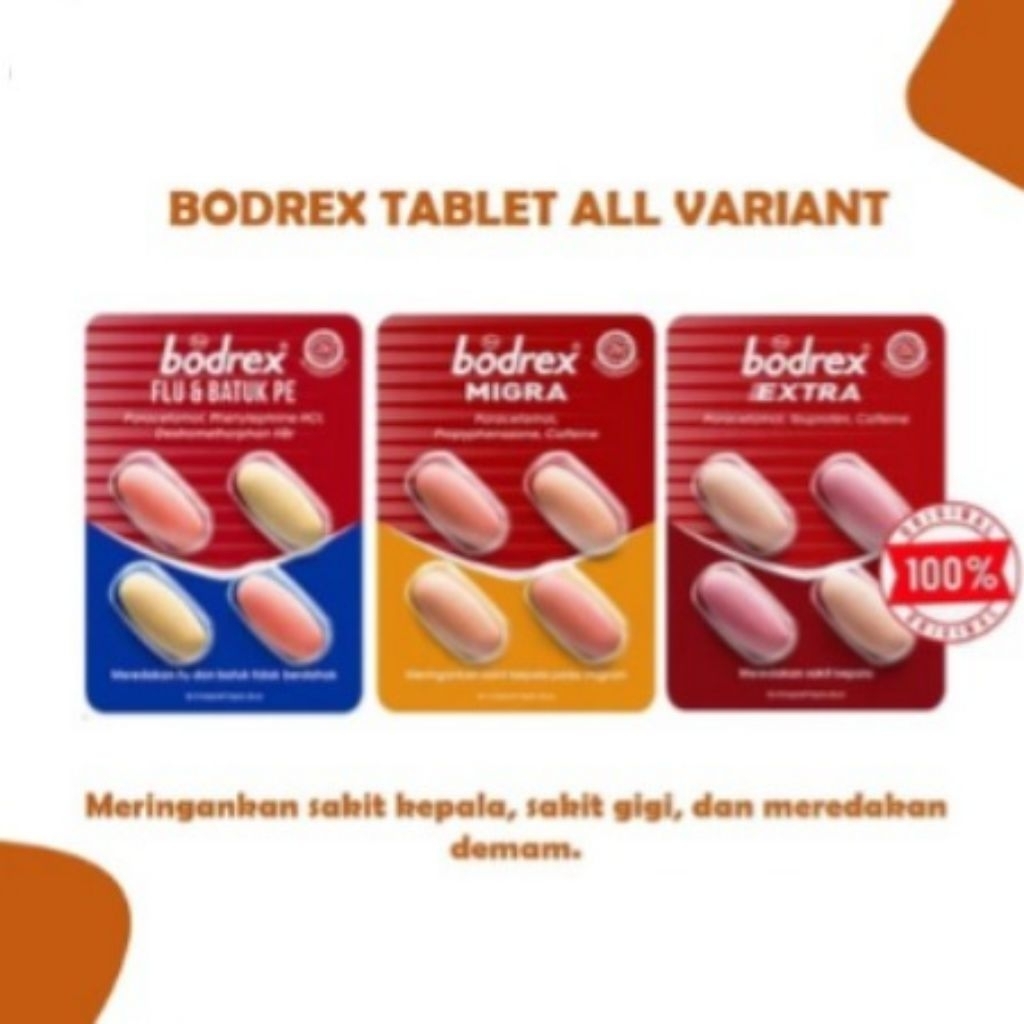 Jual BODREX All Varian Perstrip | Shopee Indonesia