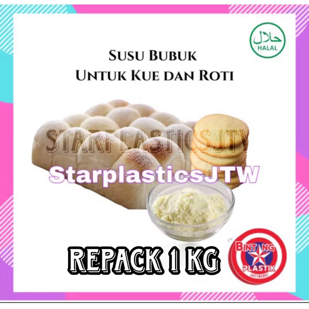 Jual [1 KG] Susu Bubuk / Full Cream / Milk Powder SUKAMILK JMK HALAL ...