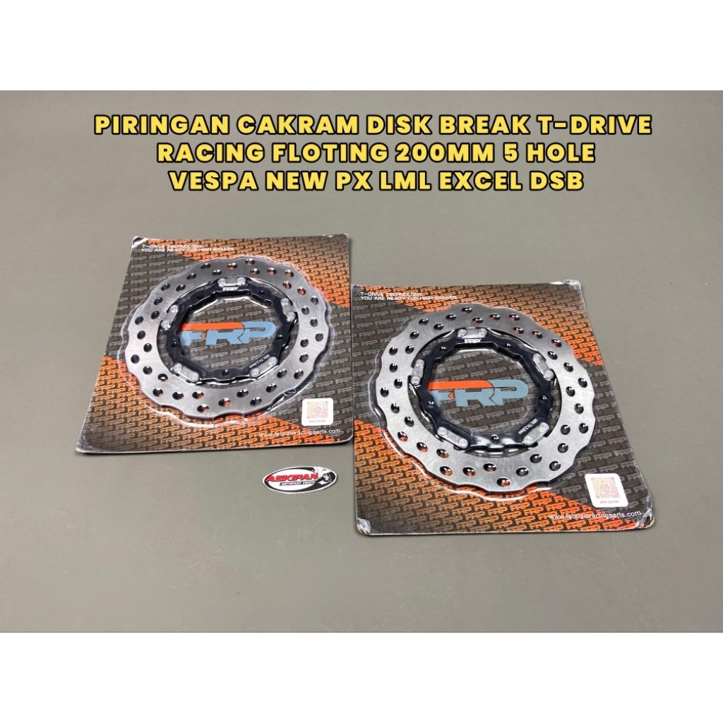 Jual PIRINGAN CAKRAM DISK BREAK T-DRIVE RACING FLOTING 200mm 5HOLE ...