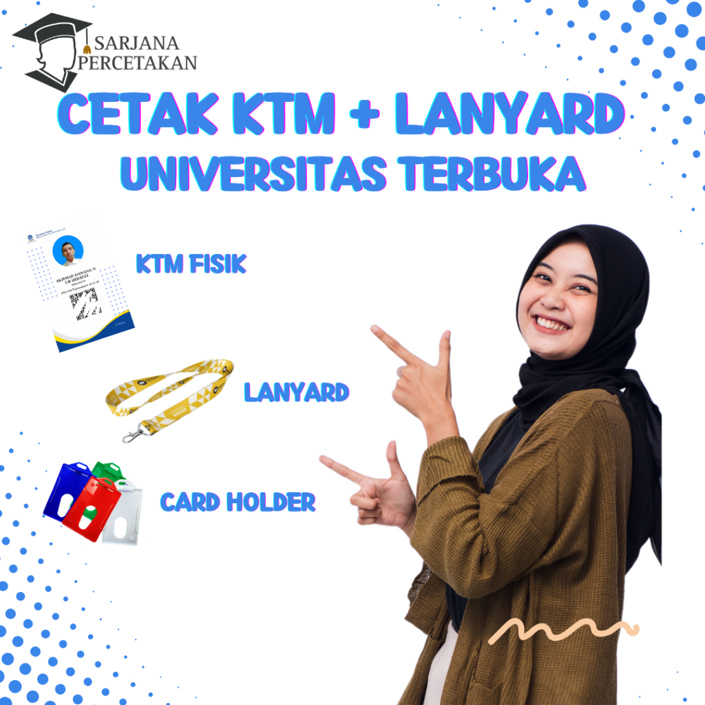 Jual cetak ktm ut dan lanyard satu hari jadi | Shopee Indonesia