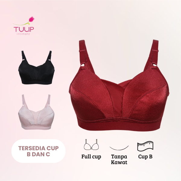 Jual Tulip Wonderfit Essential Full Cup Non Wire Bra - TBR-2059 ...