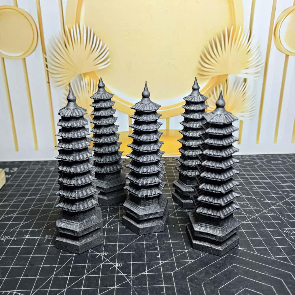 Jual Batu Natural Shungite Wenchang Pagoda Tower (harga Per pcs ...