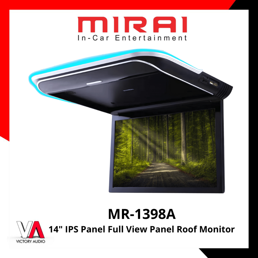 Jual Mirai MR-1398A Roof Monitor 14 Inch IPS Panel 2K Resolution Touch ...