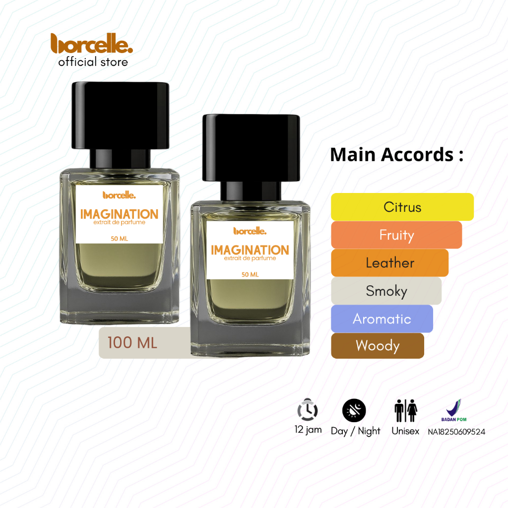 Jual Borcelle - Parfum Unisex Imagination Extrait De Parfume 100 ML ...