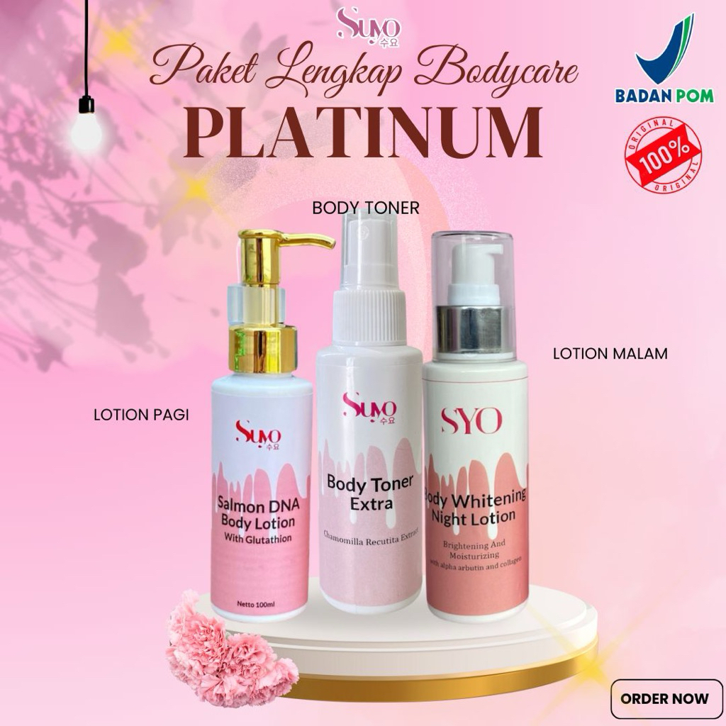 Jual SUYO PAKET LENGKAP BODYCARE PLATINUM WITH BODYTONER EXTRA | Shopee ...