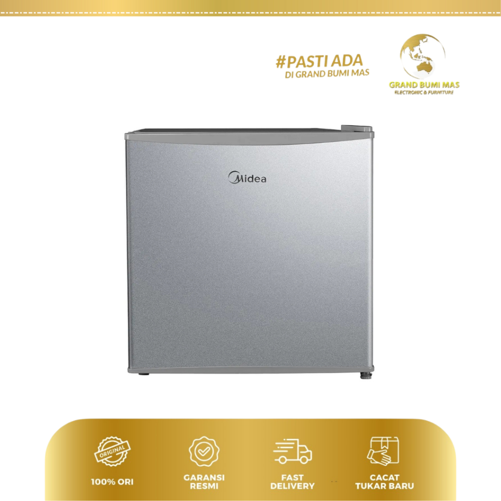 Jual KULKAS 1 PINTU MINI BAR 50 LITER MIDEA MDRD-86FGG50ID | Shopee ...