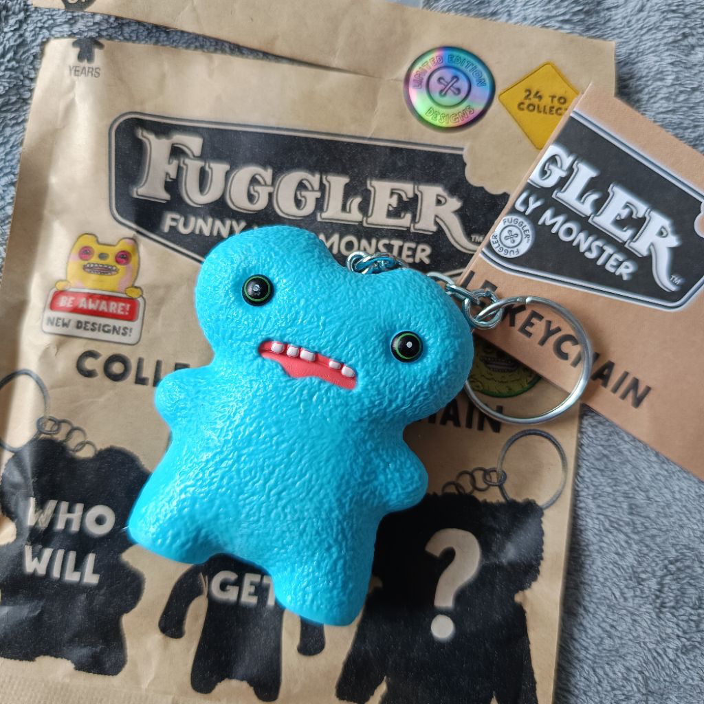 Jual Gantungan Kunci Fuggler Gaptooth Mcgoo Blue Funny Ugly Monster ...