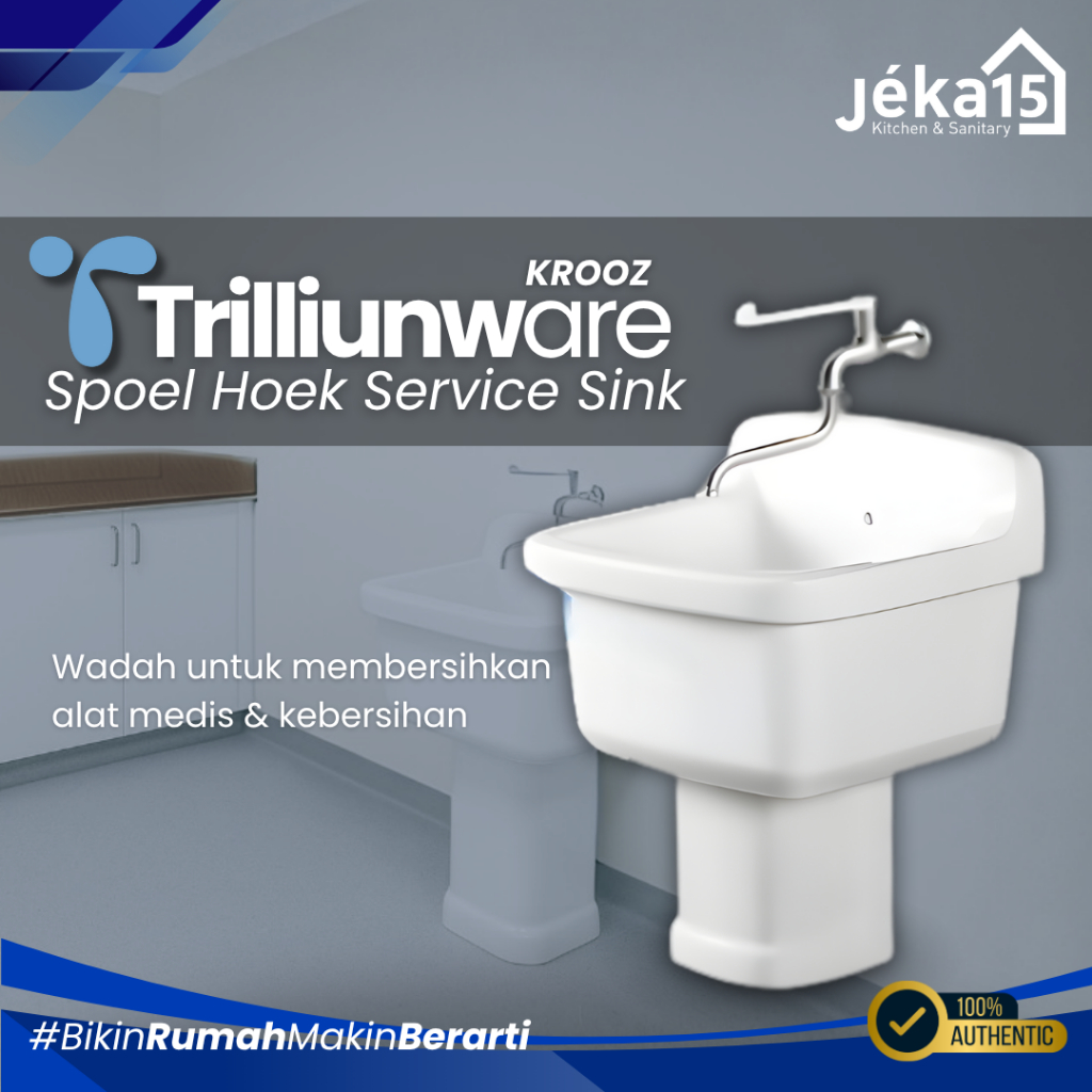 Jual JEKA15 - Spoel Hoek Service Sink Trilliunware Krooz | Shopee Indonesia