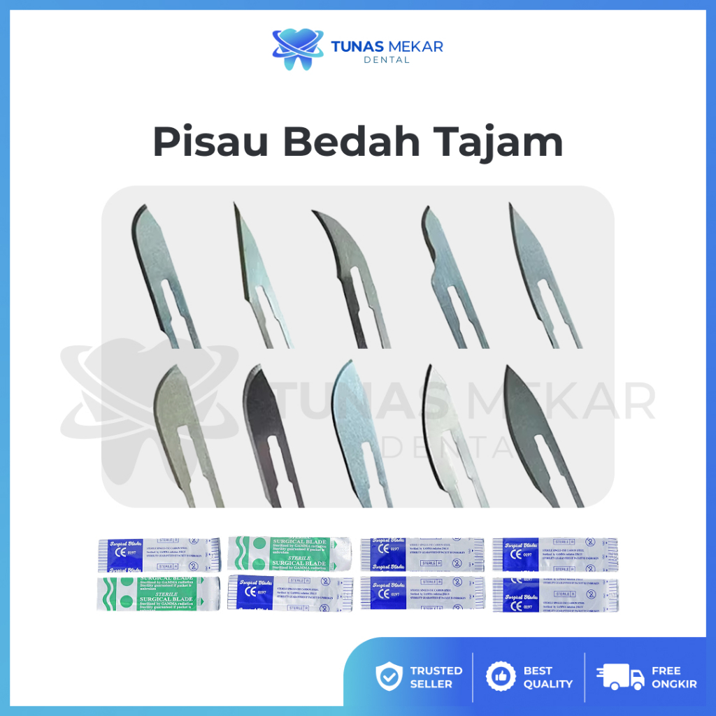 Jual Pisau Blade Bedah Bisturi Surgical Tajam | Shopee Indonesia