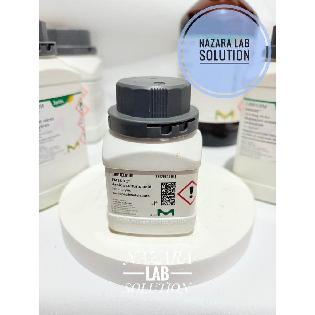 Jual AMIDOSULFURIC ACID 1GR MERCK 100103 / ASAM SULFAMAT SULFAMIC ACID ...
