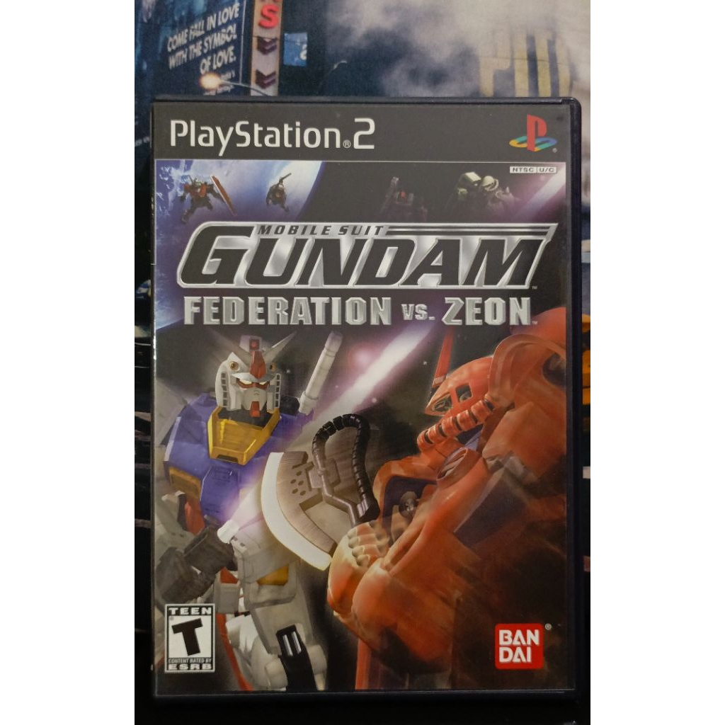 Jual Game Ps2 GUNDAM FEDERATION VS ZEON (2002) Game Langka R1 USA ...