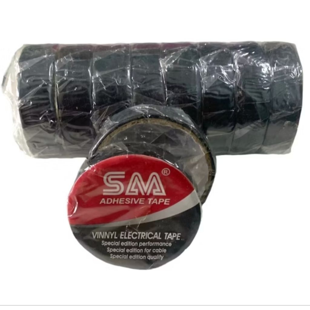 Jual Isolasi Listrik Hitam Original isi 10 pcs | Shopee Indonesia