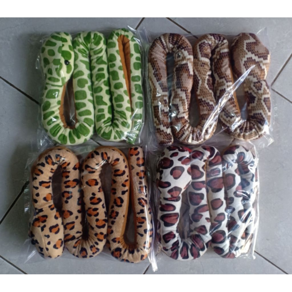 Jual Boneka ular dan motif bahan veloba lembut panjang 110 cm | Shopee ...