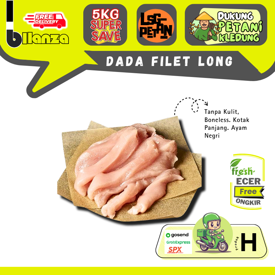 Jual Bllanzanow | Daging Dada Ayam Tanpa Kulit Panjang — Sayur Gunung ...