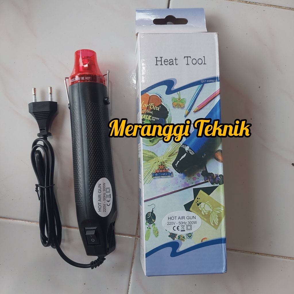 Jual id5309 Heat gun mini alat pemanas 220 volt hot air gun 300 watt ...