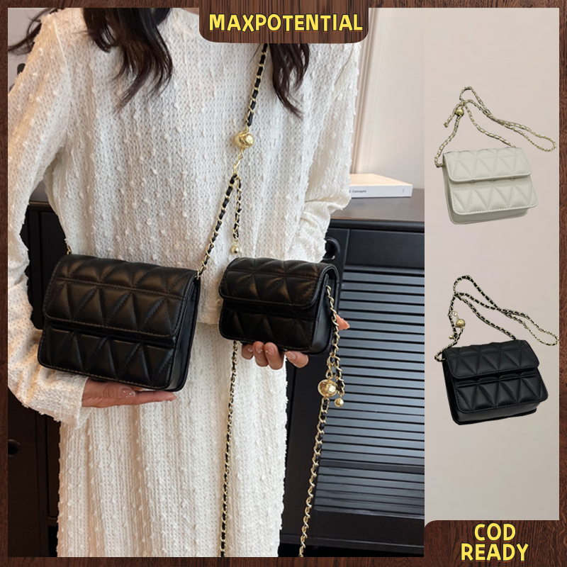 Jual Tas selempang rantai fashion wanita Tas kecil kotak yang mewah dan ...