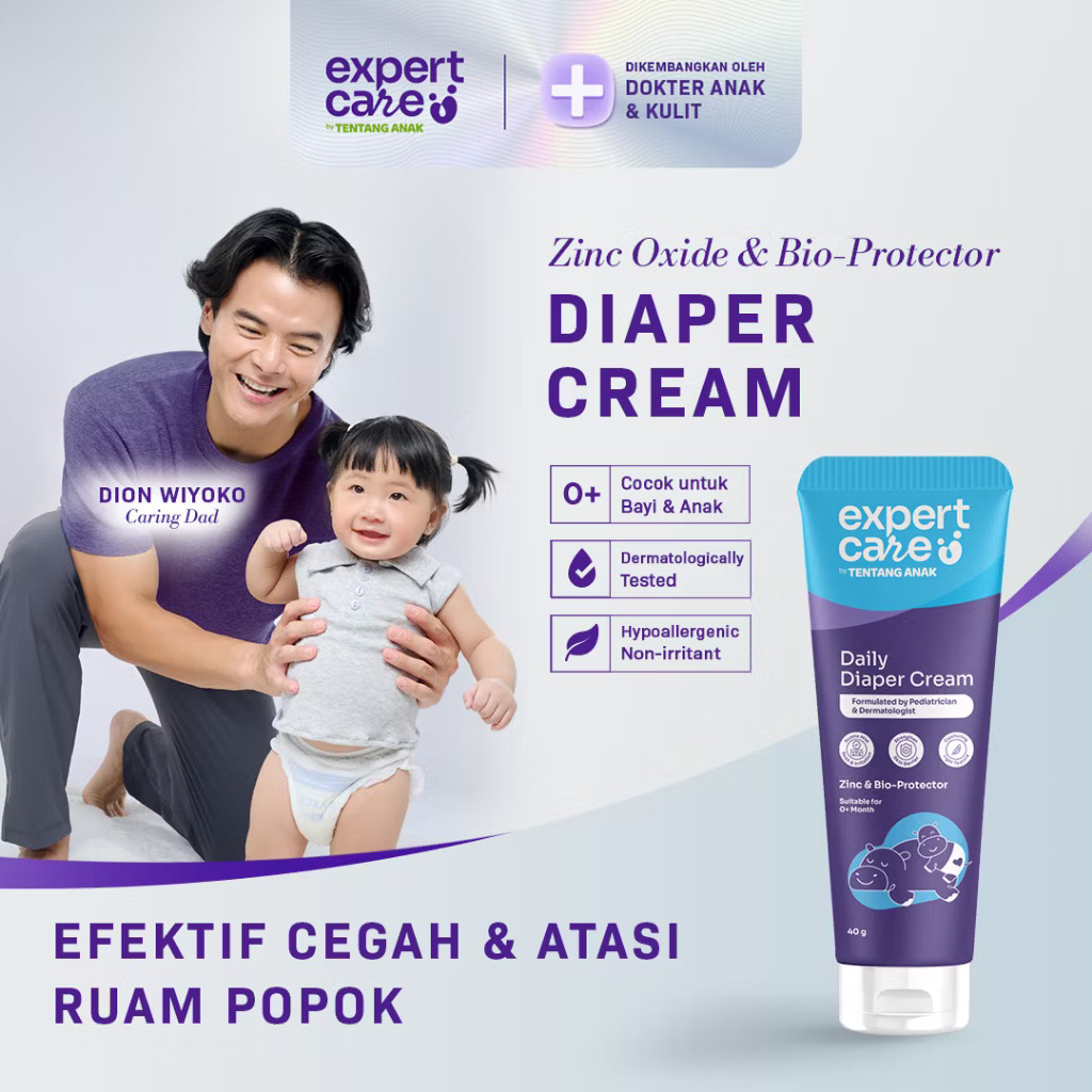 Jual HILOLI - EXPERT CARE DAILY DIAPER CREAM 40GR | Shopee Indonesia
