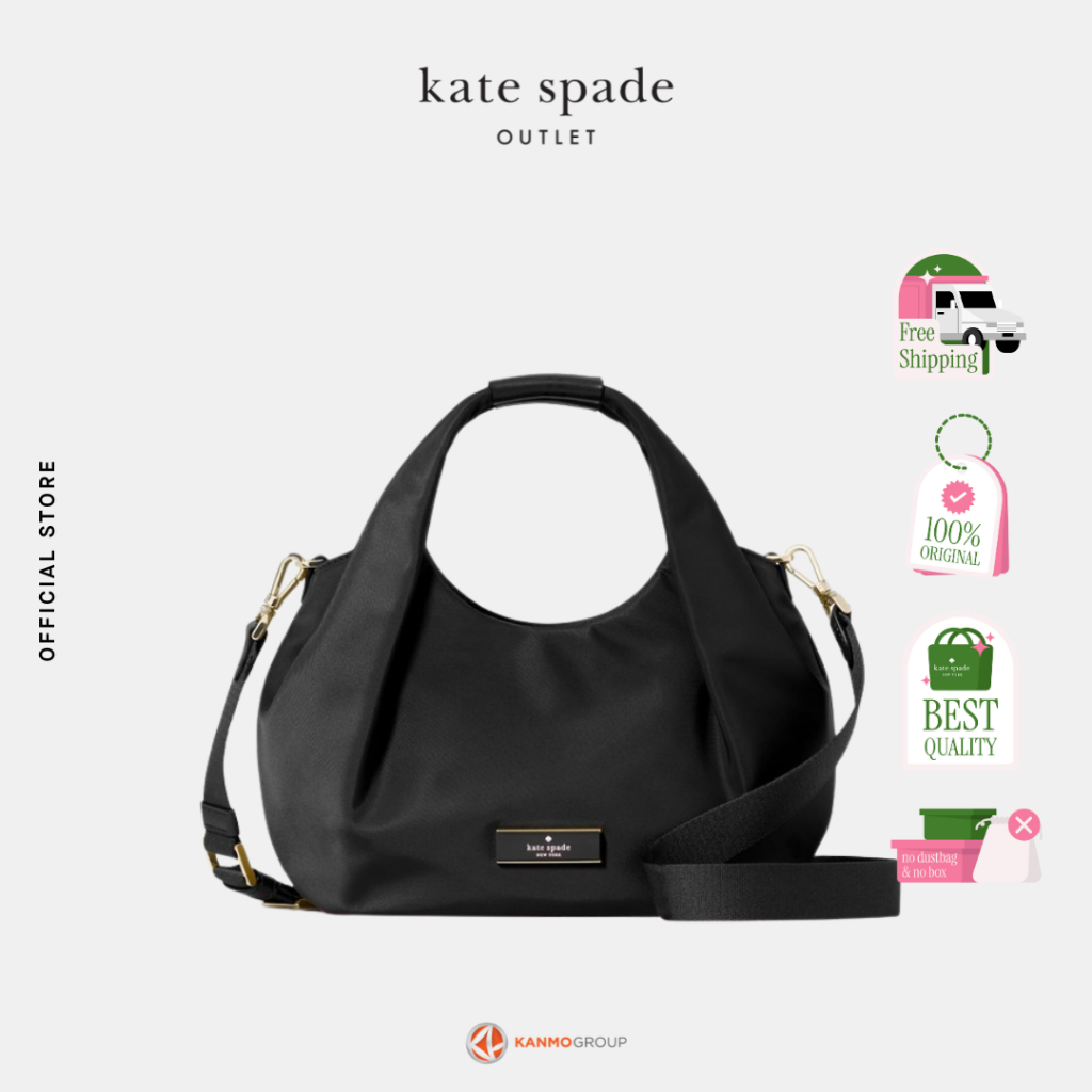 Jual Kate Spade Carter Nylon Small Pleated Crossbody - Tas Selempang ...