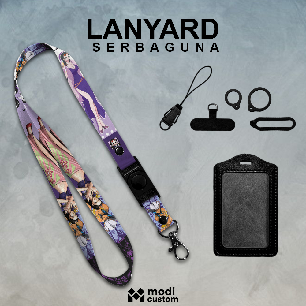 Jual Nico Robin One Piece Lanyard Gantungan HP & ID Card Serbaguna ...