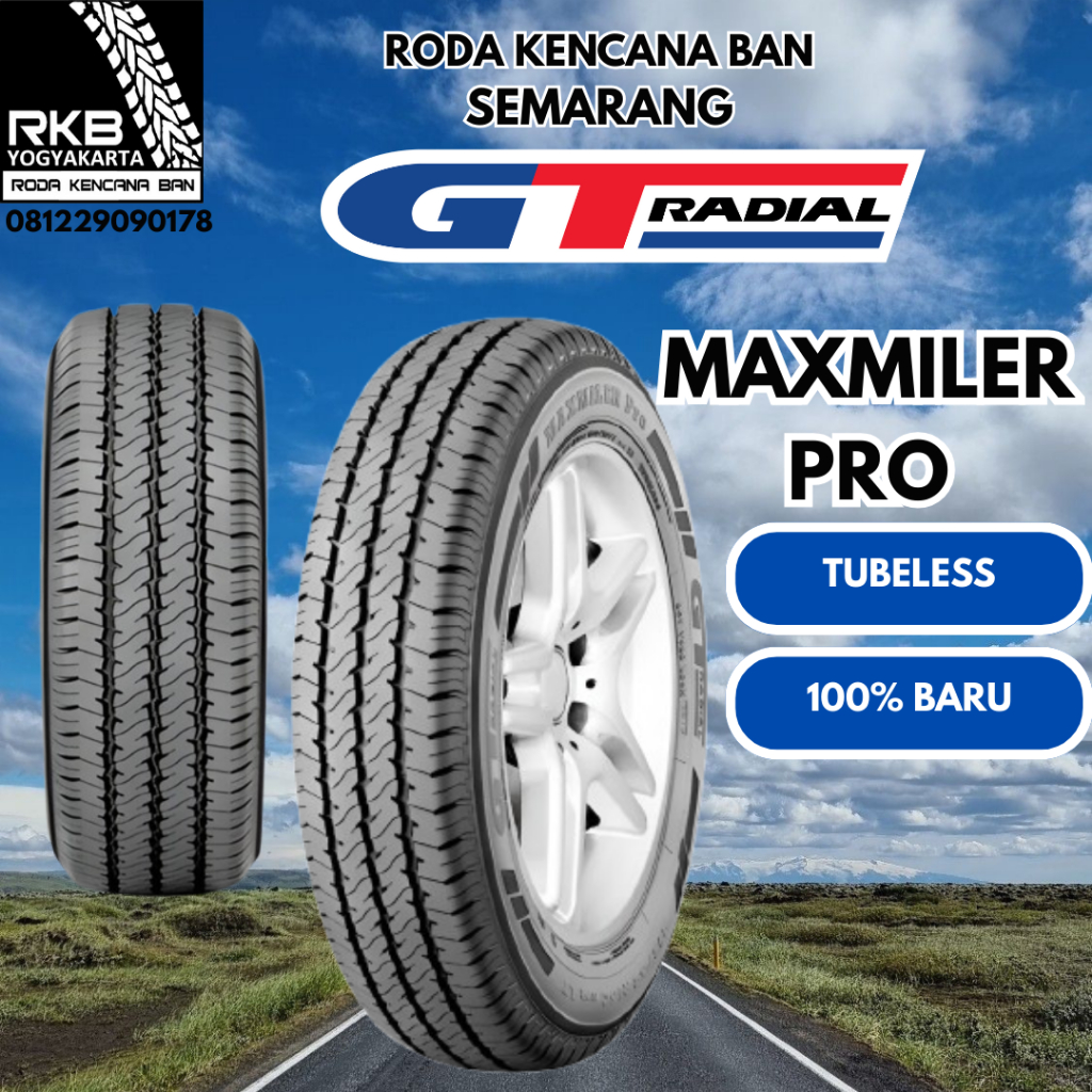 Jual BAN MOBIL GT RADIAL MAXMILLER PRO 185 R14 - BAN MOBIL L300 APV ...