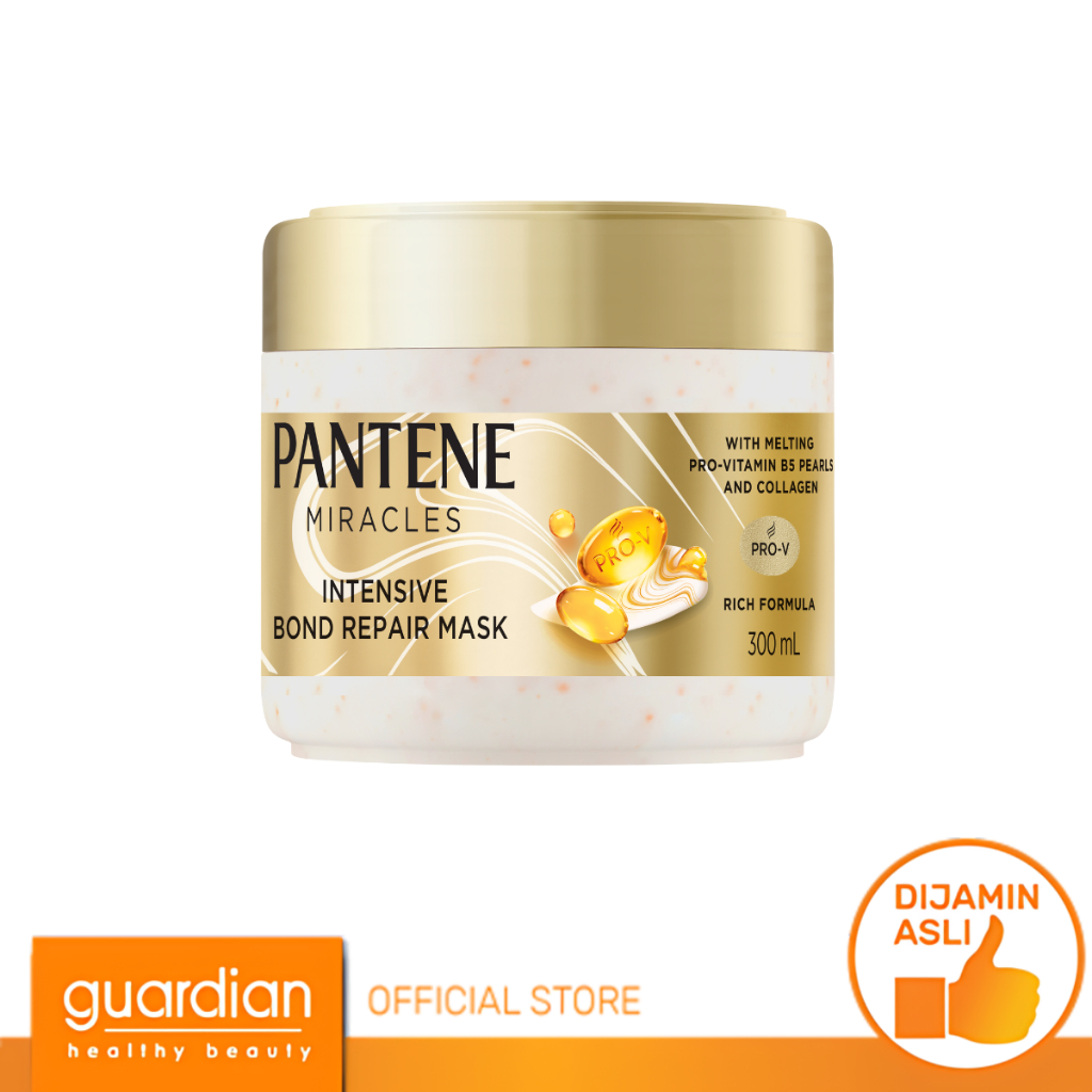 Jual Pantene Miracles Intensive Bond Repair Hair Mask 300ml | Shopee ...