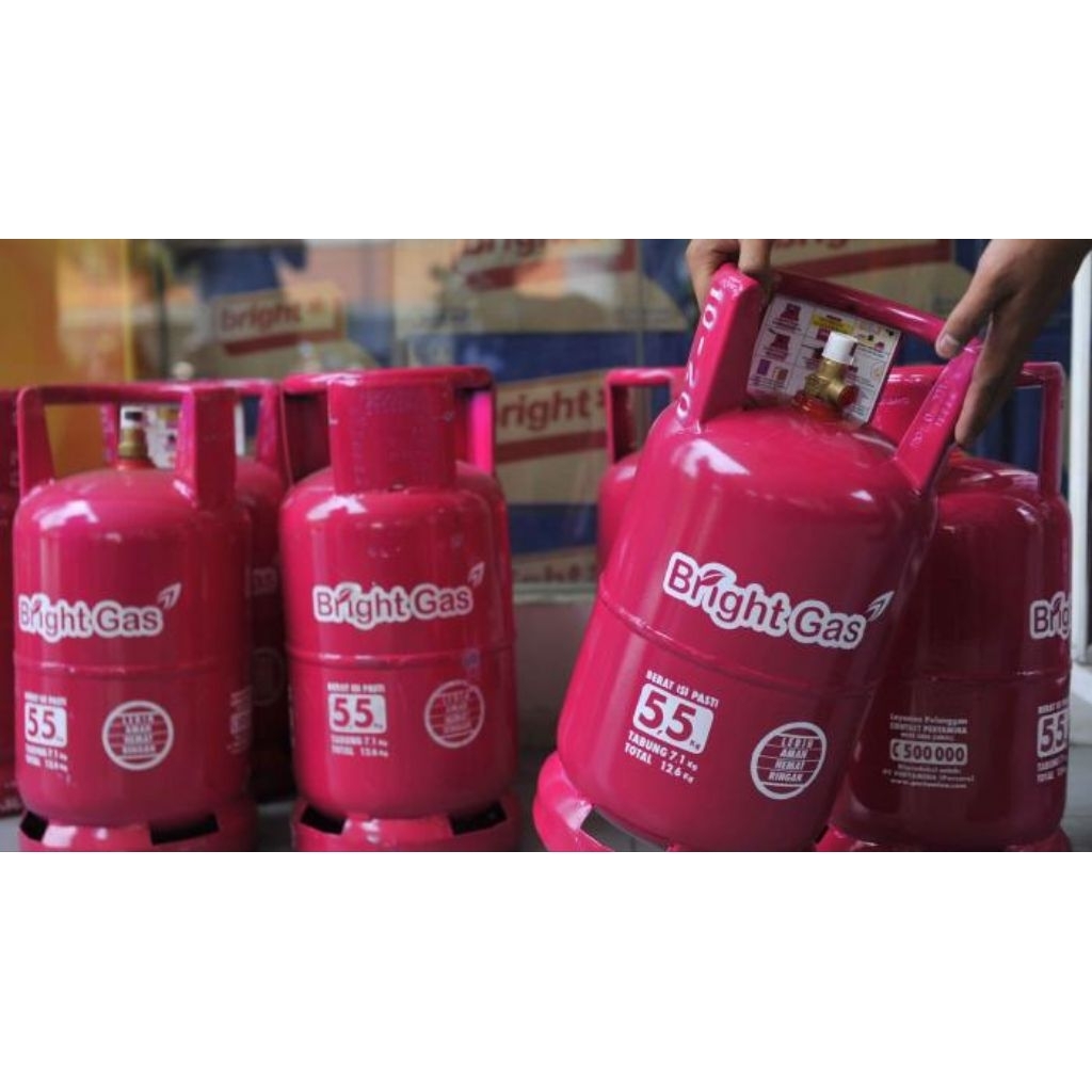 Jual JUAL GAS ELPIJI PINK 5.5 KG (TABUNG/ISI) | Shopee Indonesia
