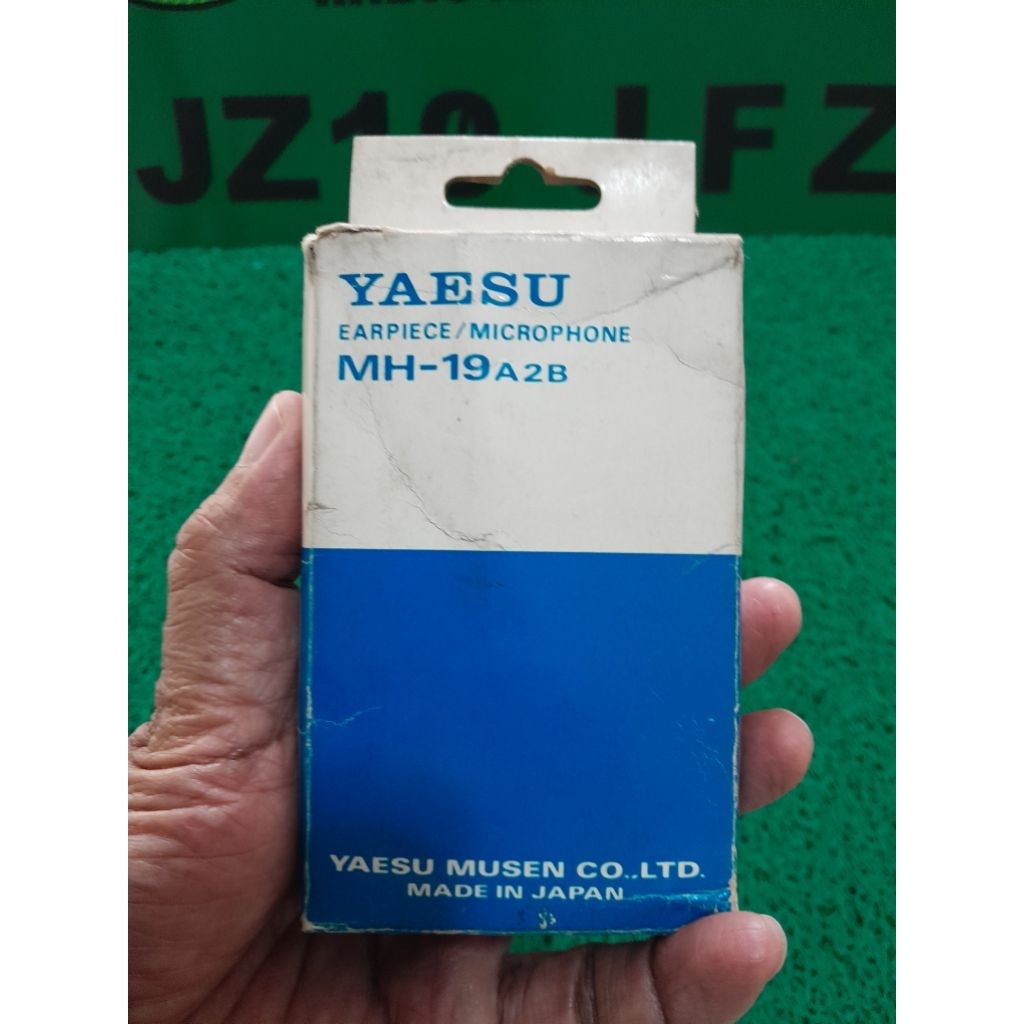 Jual YAESU EARPIECE/MICROPHONE MH-19 A2B MADE IN JAPAN | Shopee Indonesia