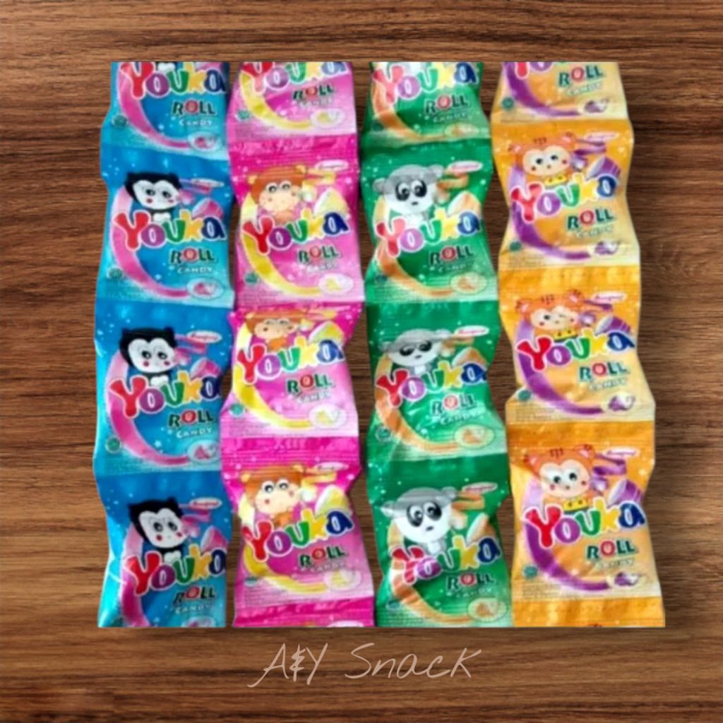 Jual Youka Roll Candy Permen Jelly Ranjani Isi 20 X 4 gram | Shopee ...