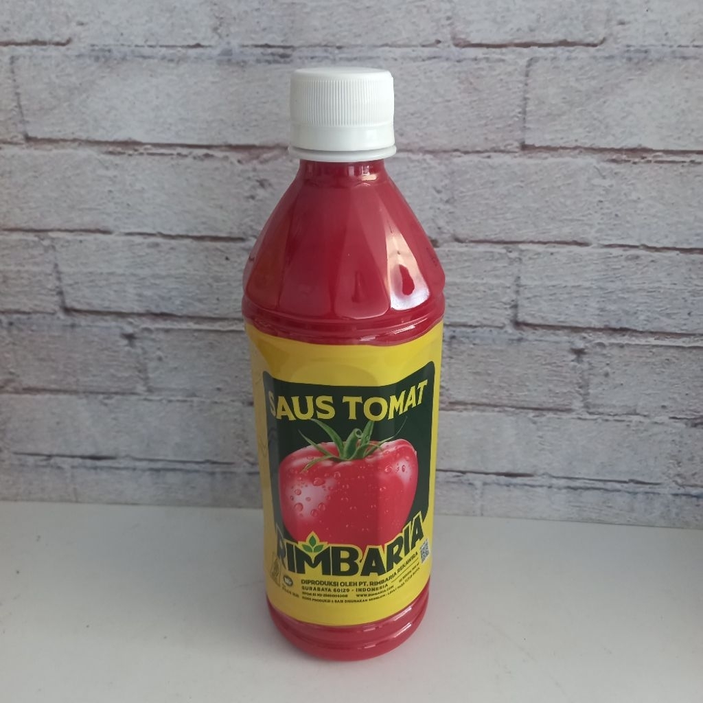 Jual Saos tomat botol rimba ria 500 gr / saos tomat rimbaria botol 500 ...