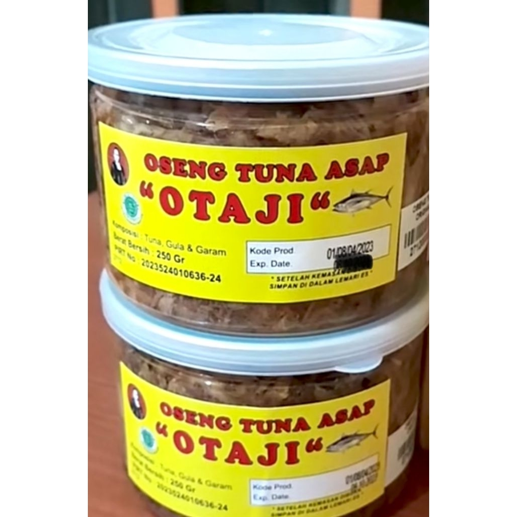 Jual (pre order) Otaji oseng tuna asap siap saji 250 gram || tanpa ...
