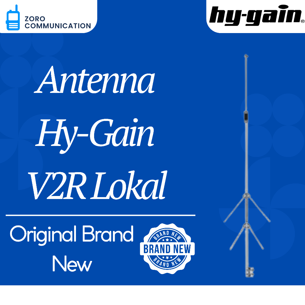 Jual Antenna HyGain V2R Lokal – Antena VHF Vertical Original Brand New ...