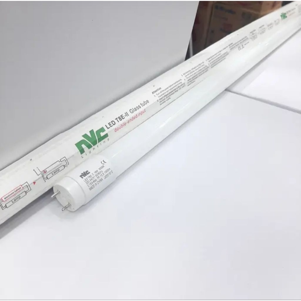 Jual lampu tl t8 led nvc 16 - lampu tl led t8 16w 120cm | Shopee Indonesia
