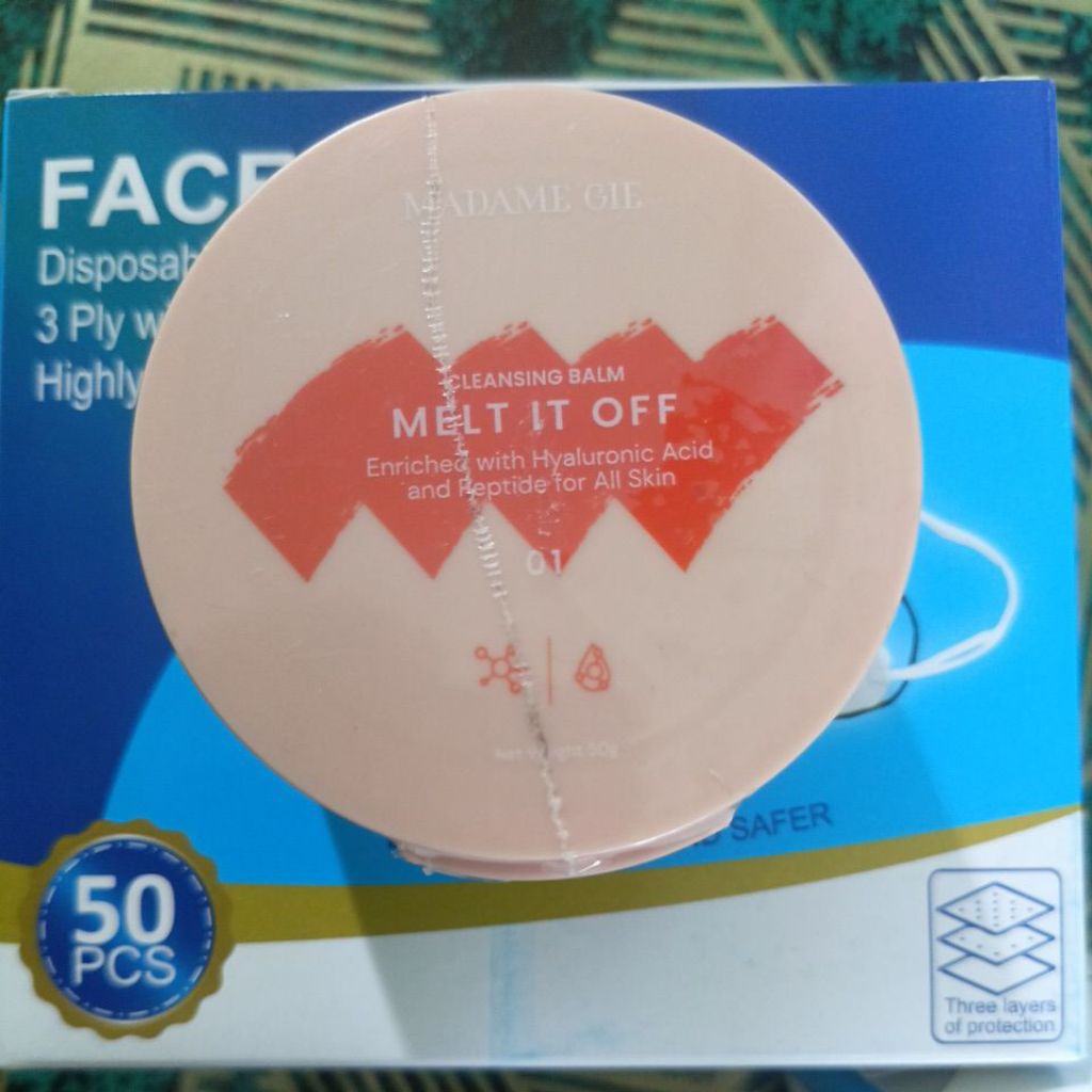 Jual MADAMEGIE CLEANSING BALM MELT IT OFF | Shopee Indonesia