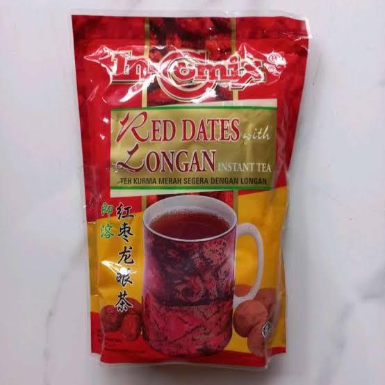 Jual in comix Red Dates with Longan Instant Tea / Ang Co Teh | Shopee ...