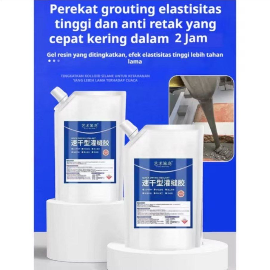 Jual YAKOI Lem Beton (Free Scraper) Anti Retak Cepat Kering - Perekat ...