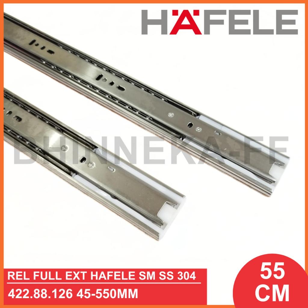 Jual Hafele Rel Laci HAFELE Full Extension Double Track Slow Motion ...