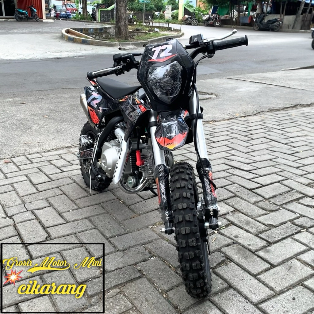 Jual MOTOR MINI TRAIL 110CC RFZ NEW MATIC MESIN 4TAK | Shopee Indonesia