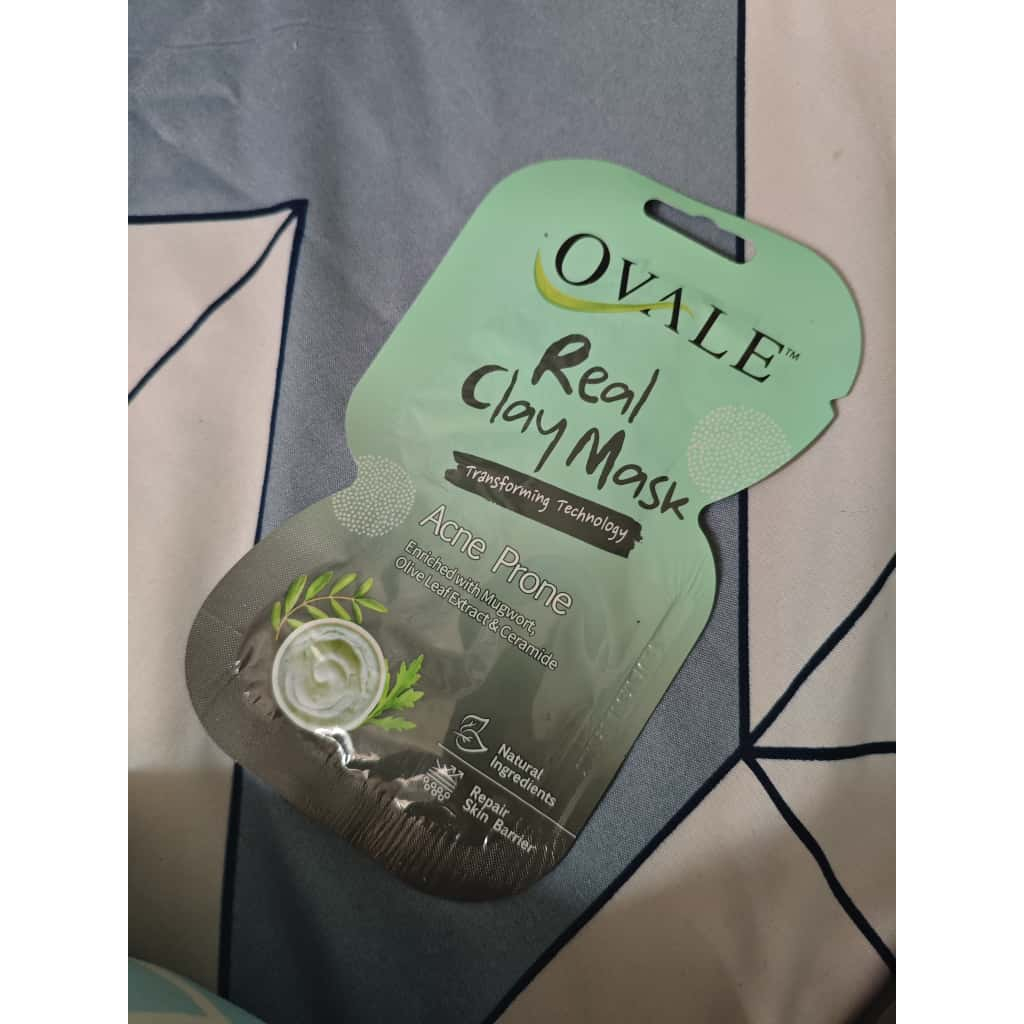 Jual Ovale Real Clay Mask Acne Prone 10 g | Shopee Indonesia