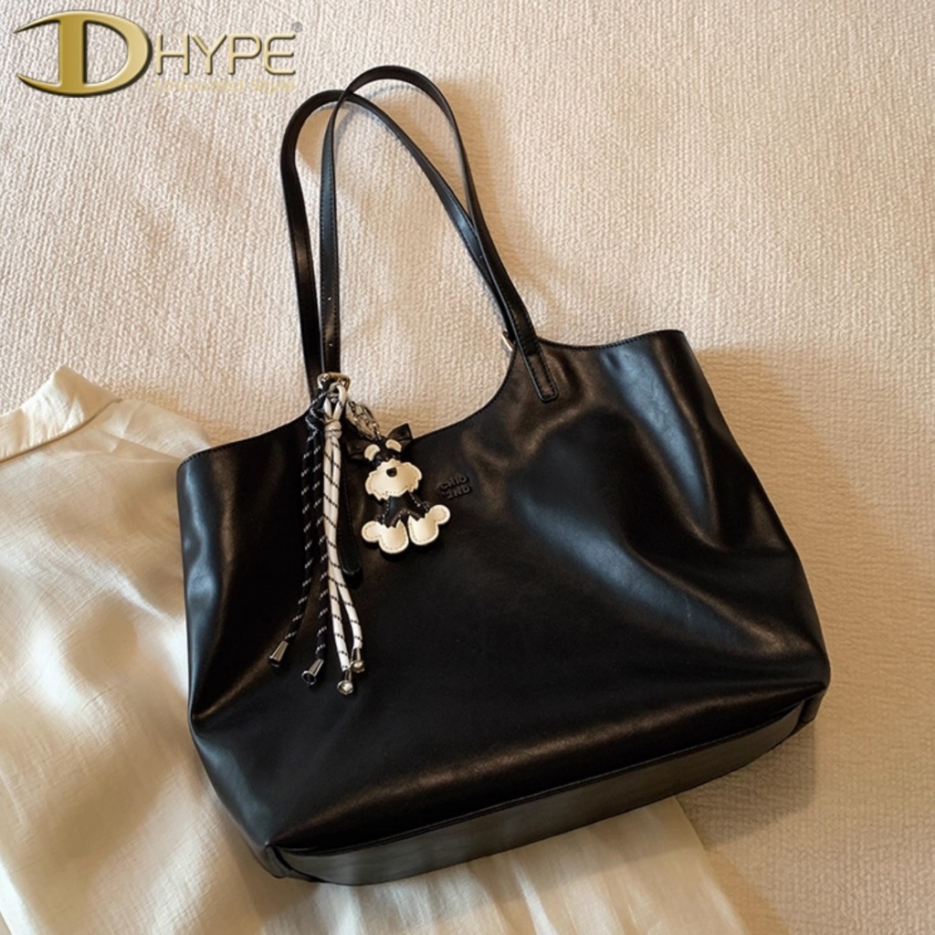 Jual CHIO 2ND AUTUMN LARGE SHOULDER BAG BLACK 100% ORIGINAL | Shopee ...