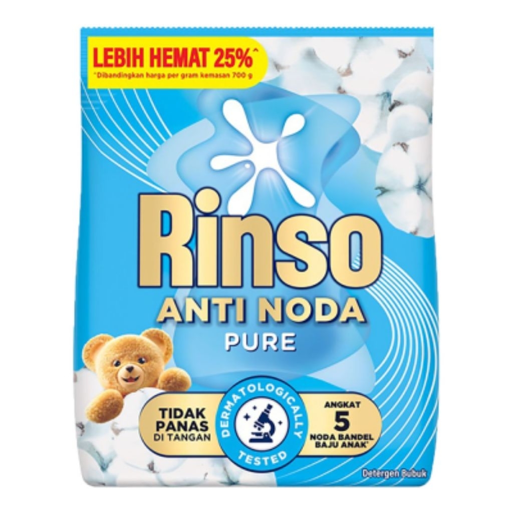Jual Rinso Detergen Bubuk Varian Pure 2750g | Shopee Indonesia