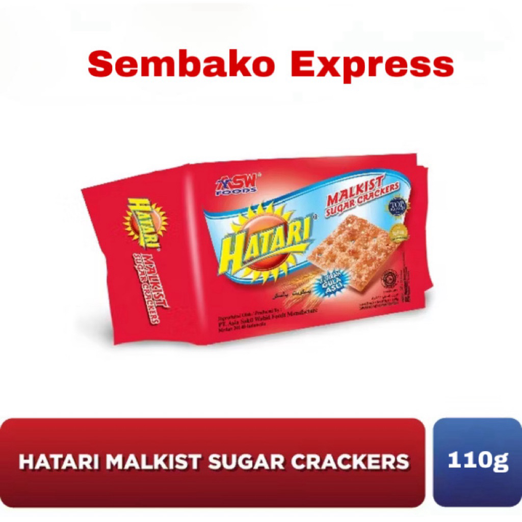 Jual Hatari Malkist Sugar Crackers 110g – Renyah, Manis, Nagih | Shopee ...