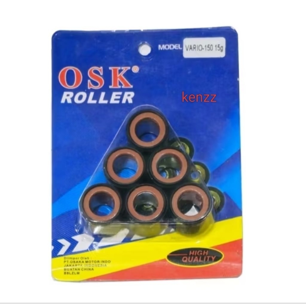 Jual ROLLER VARIO 125 ESP/VARIO 150 ESP ROLLER VARIO 15gr OSK | Shopee ...
