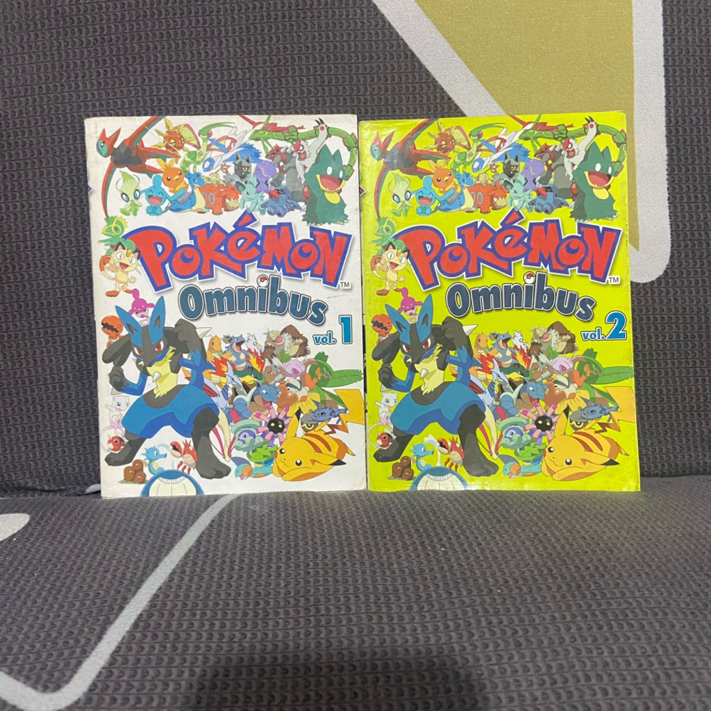 Jual Paket The Pokemon Character Omnibus Full Color Version 1-2 Set ...