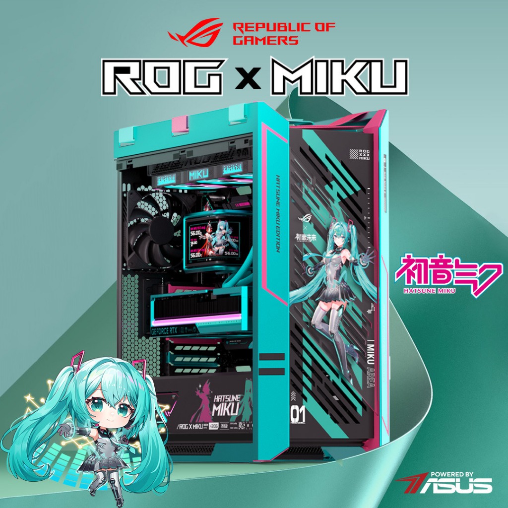 Jual AGRES X ASUS PC RYZEN 7 9800X3D RTX 5080 16G / 32GB 1TB HATSUNE ...